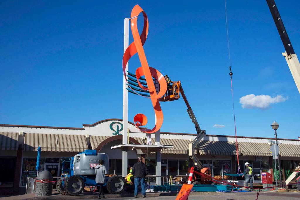 world's largest treble clef